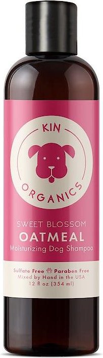 Kin + Kind Itchy Dog Shampoo with Sweet Blossom & Oatmeal 12 oz ...