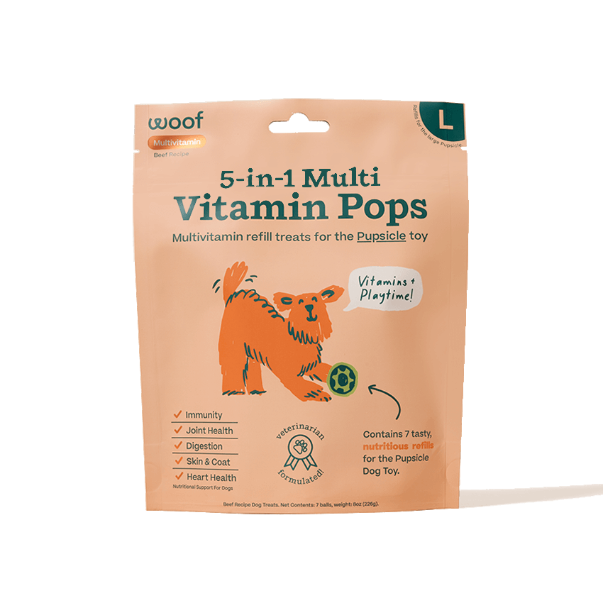Woof Pet Pupsicle 5-In-1 Multi Vitamin Pops – Healthy Pet Austin