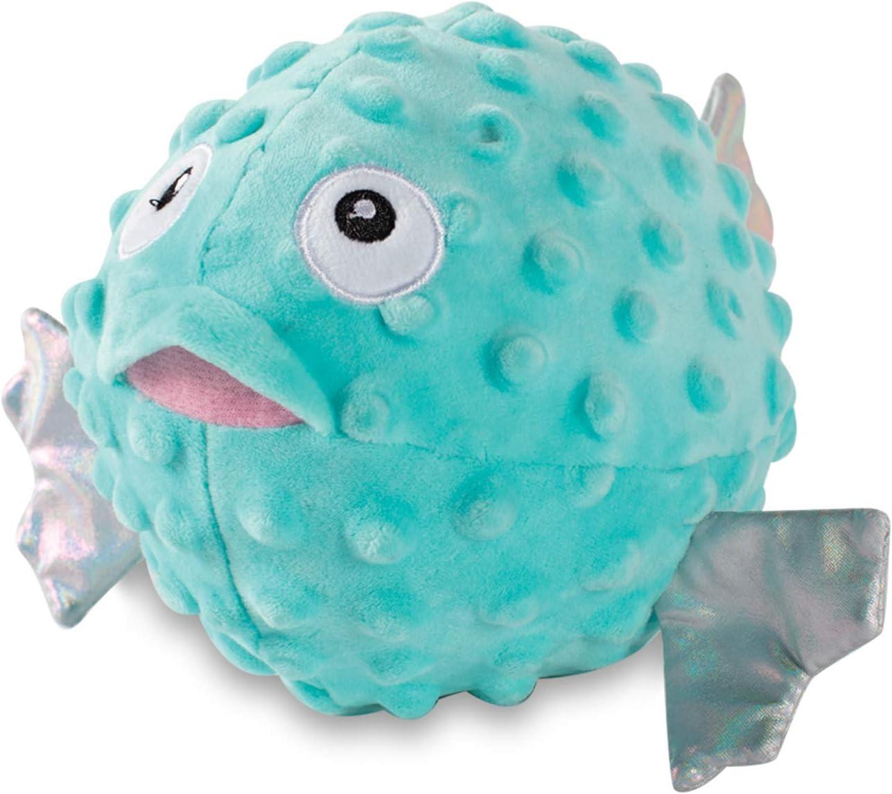 Fringe Puffed Up Puffer Fish Plush Dog Toy – Healthy Pet Austin