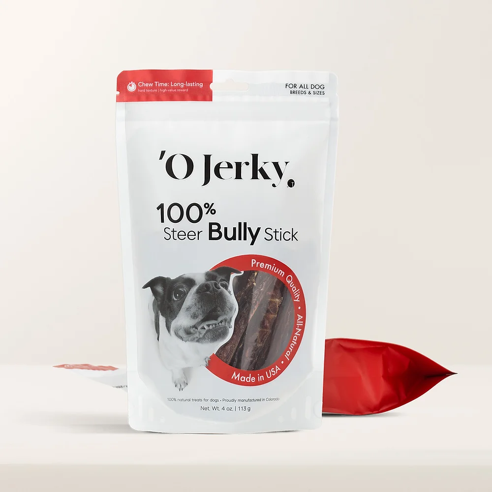 O Jerky 100% Beef Steer Bully Sticks – Healthy Pet Austin