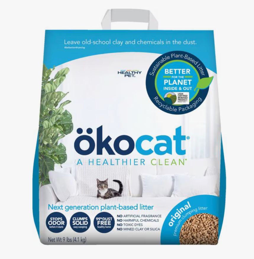 Okocat Litter Original Clumping Wood Cat Litter – Healthy Pet Austin