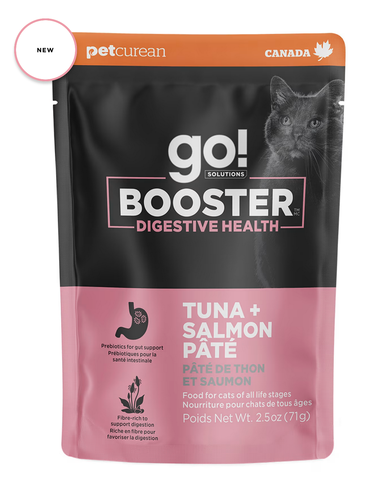 Go! Solutions Cat Booster Digestive Health Tuna + Salmon Pate – Healthy ...