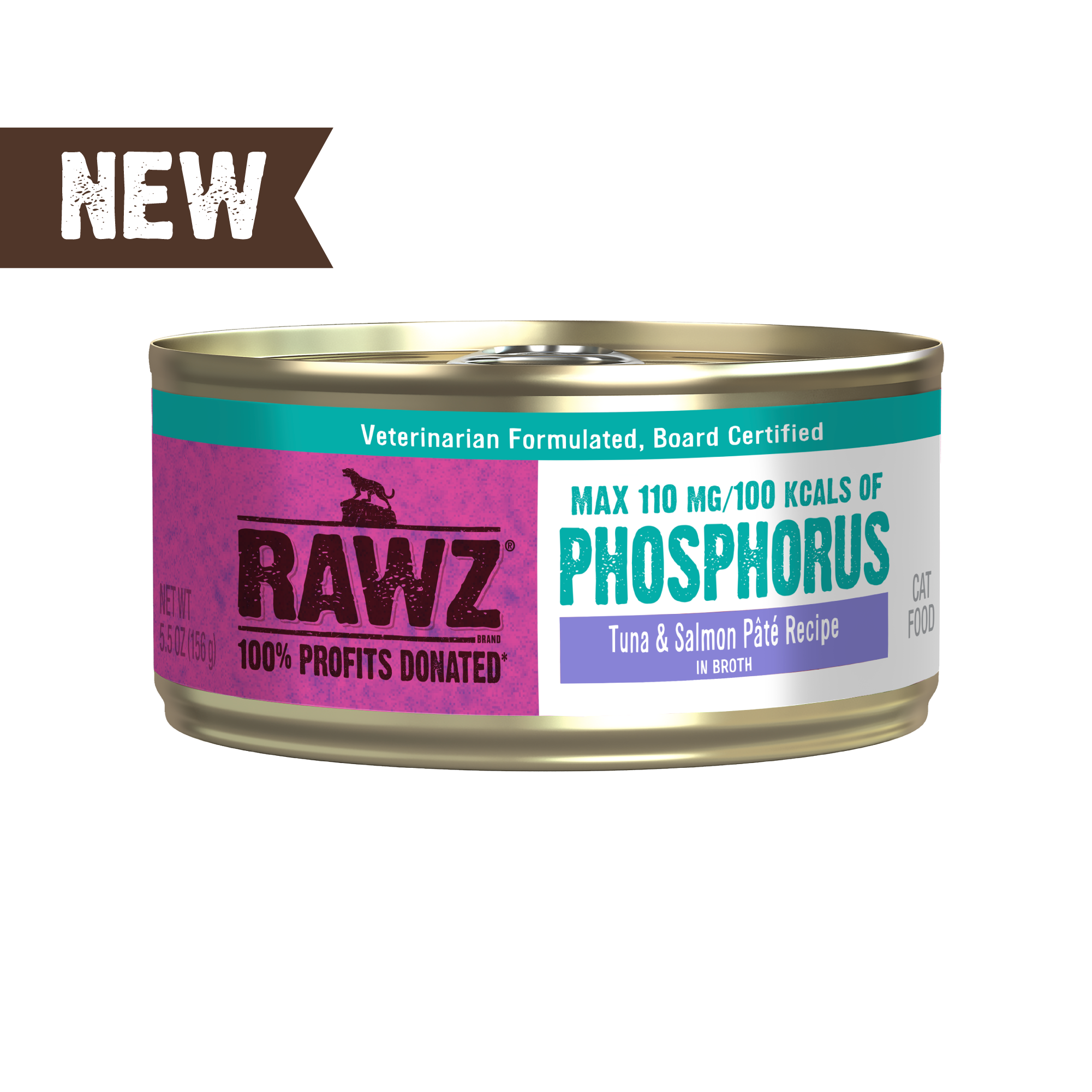 Rawz Low Phosphorous Tuna & Salmon Pate – Healthy Pet Austin