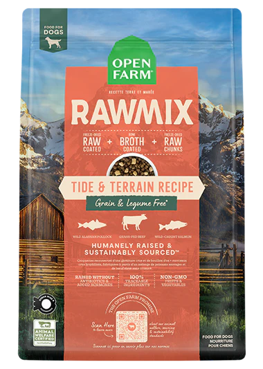Open Farm Raw Mix Grain Free Tide & Terrain – Healthy Pet Austin