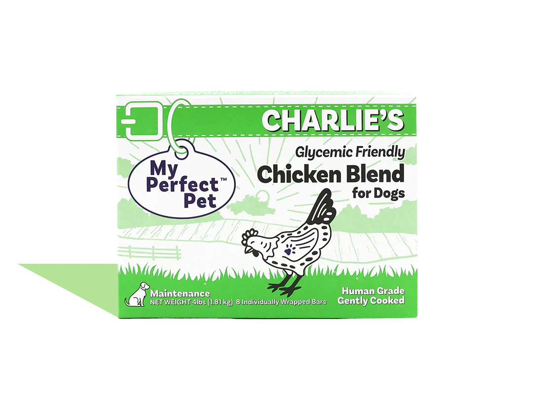 My Perfect Pet Low Glycemic Charlies Chicken – Healthy Pet Austin