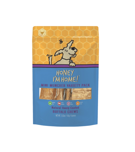 Honey I'm Home Mini Muncher Variety Pack 3.53 oz. – Healthy Pet Austin