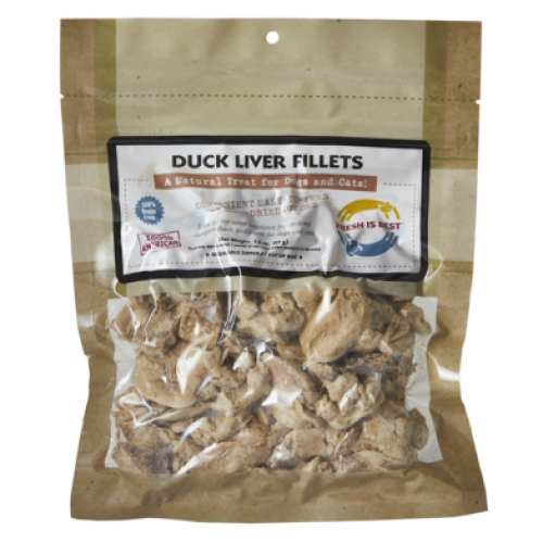 Fresh is Best Duck Liver Fillets 3 oz. – Healthy Pet Austin