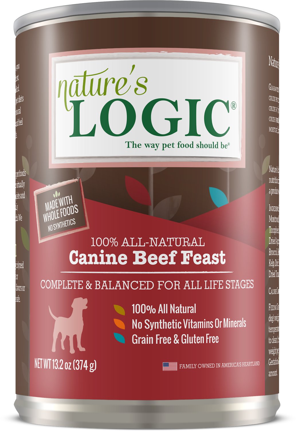 Nature's Logic Canine Beef Feast – Healthy Pet Austin