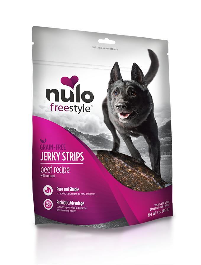 Nulo Freestyle Jerky Beef & Coconut 5 oz. – Healthy Pet Austin