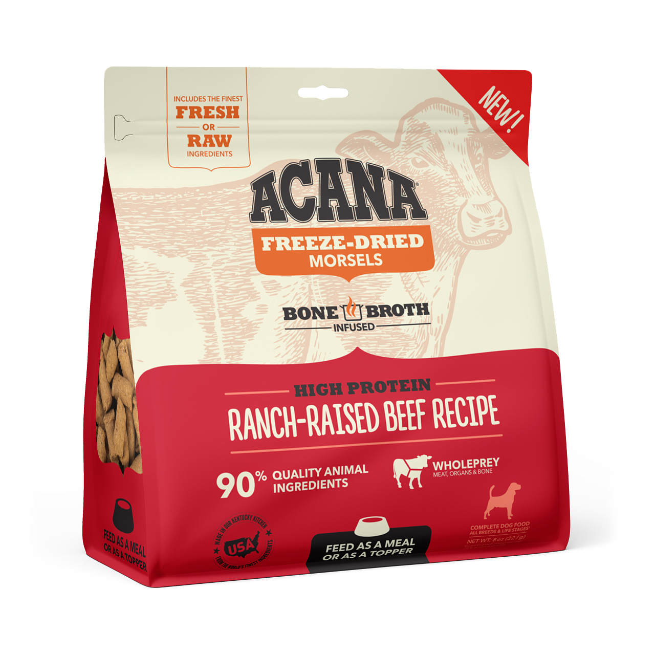Acana Freeze Dried Beef – Healthy Pet Austin
