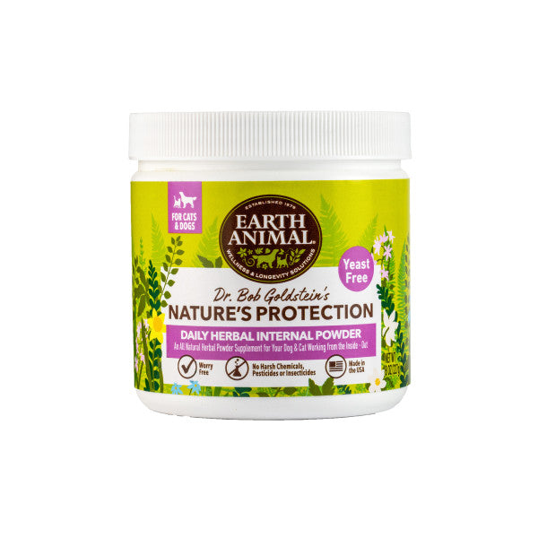 Earth Animal Nature's Protection Daily Herbal Internal Powder 8oz ...