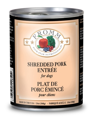 Fromm Four Star Shredded Pork in Gravy – Healthy Pet Austin